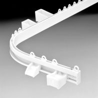 Silent Gliss 1025 top fix and 1021 face fix - Uncorded Metal Track | The Curtain Pole & Track Co.